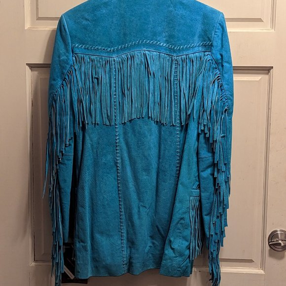 Marc Mattis | Jackets & Coats | Western Jacket Turquoise Brand New Size ...